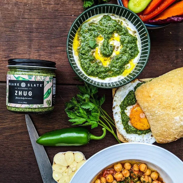 Blank Slate Zhug Yemeni Hot Sauce | Trove Provisions